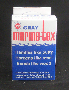 Find Marine-Tex Epoxy Putty Repair Kit White 2 oz. New Price + Free ...