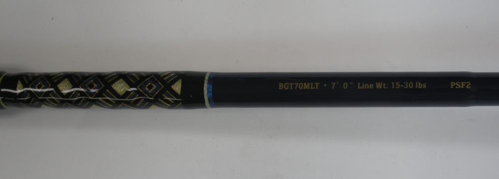 Quantum BGT70MLT 7 Ft Blue Runner Kingfish Rod Medium Light Action ...