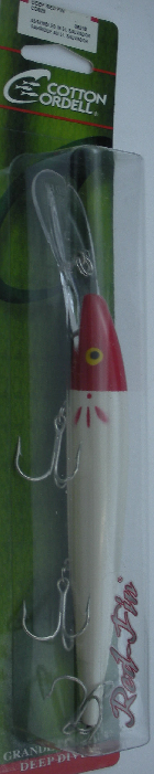 Cotton Cordell Deep Diving Red Fin Fishing Lure for sale online | eBay