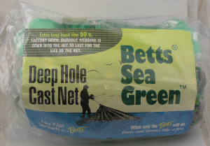 Betts 1410DH Sea Green Deep Hole Cast Net for sale online | eBay